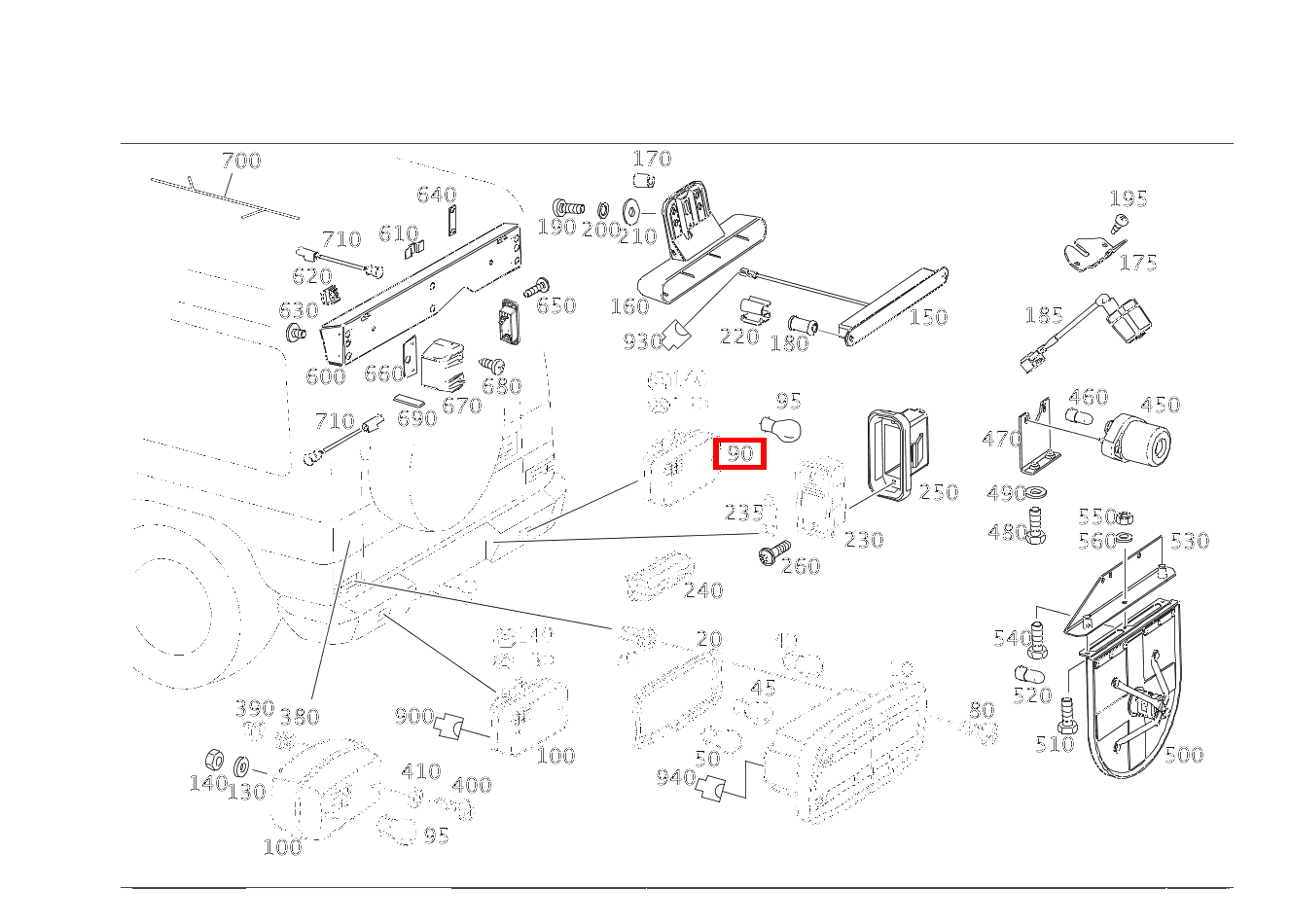 RUECKFAHRLEUCHTE für G-Klasse 463 kaufen