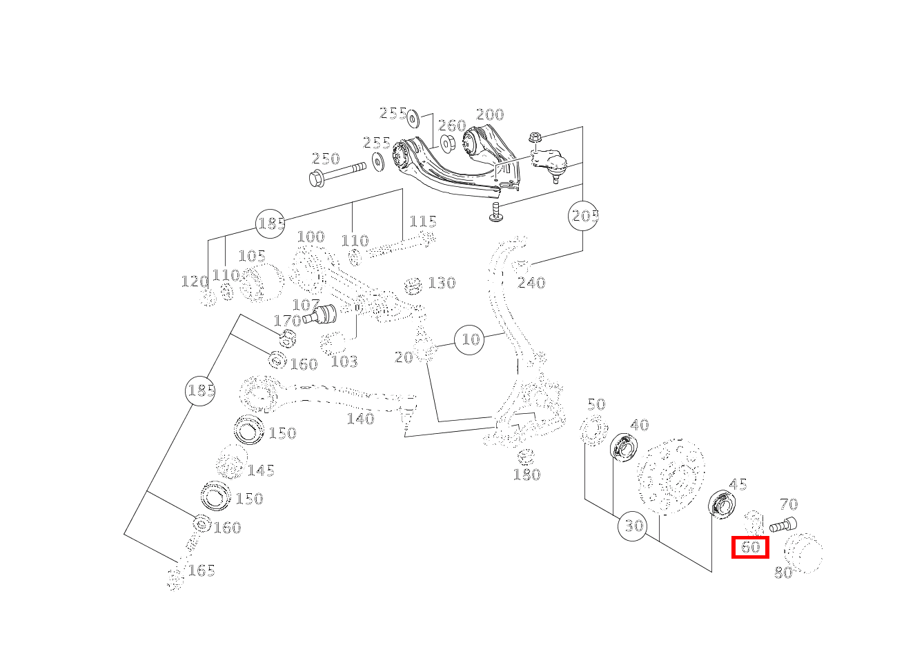 KLEMMMUTTER VORDERRADNABE AN ACHSSCHENKEL , , und weitere kaufen