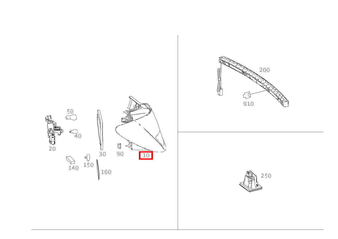 Heckleuchtenkombination Außen links für CLA 117, E 212-Klasse kaufen