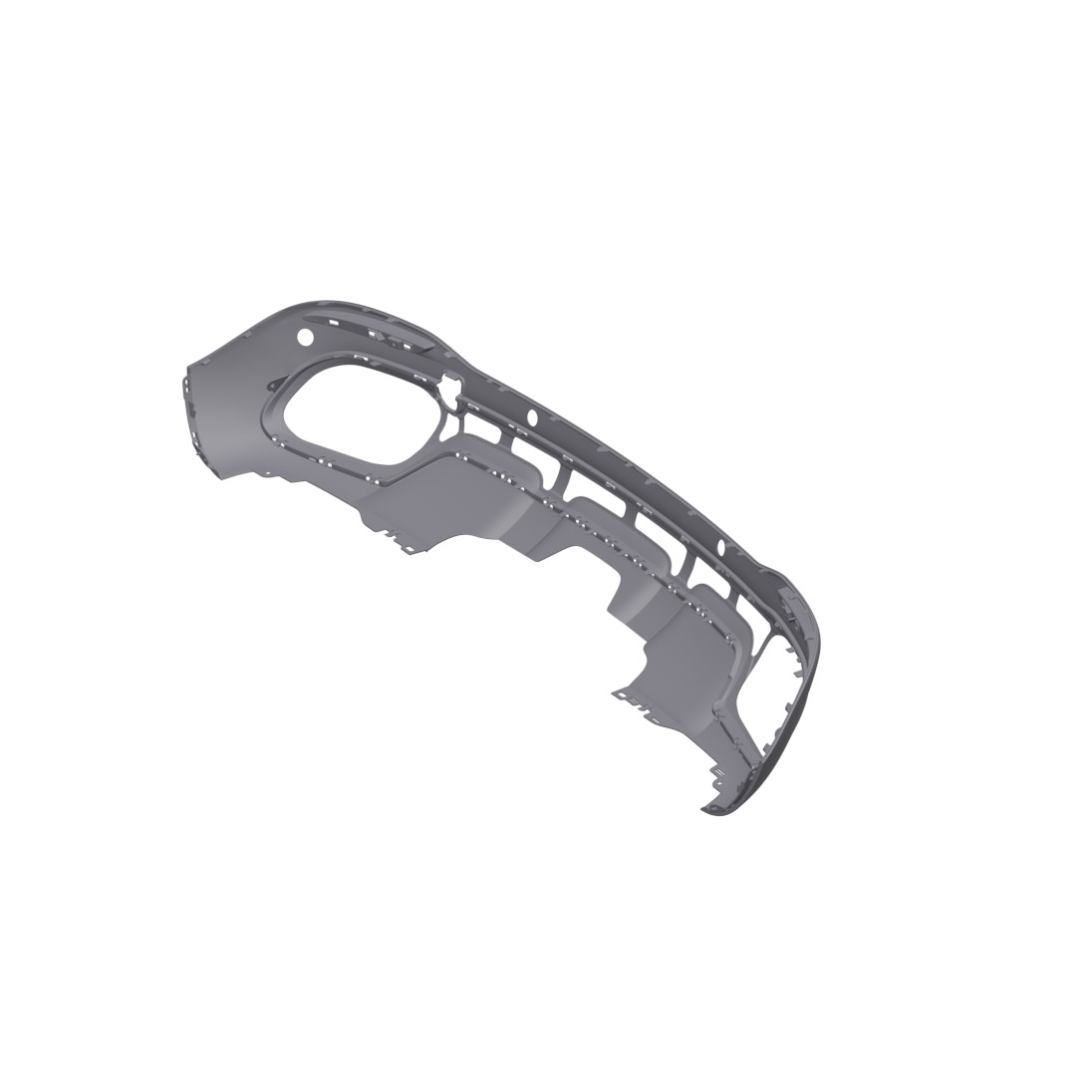 Verkleidung Stossfänger Verkleidung unten Stoßfänger hinten für GLB 247 ...