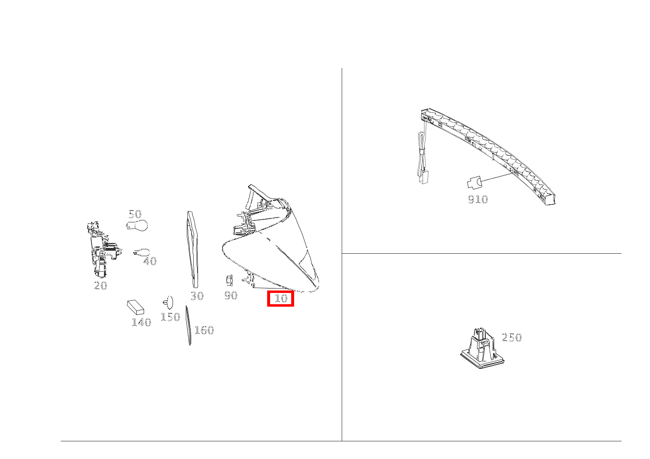 Heckleuchtenkombination Außen links für CLA 117, E 212-Klasse kaufen