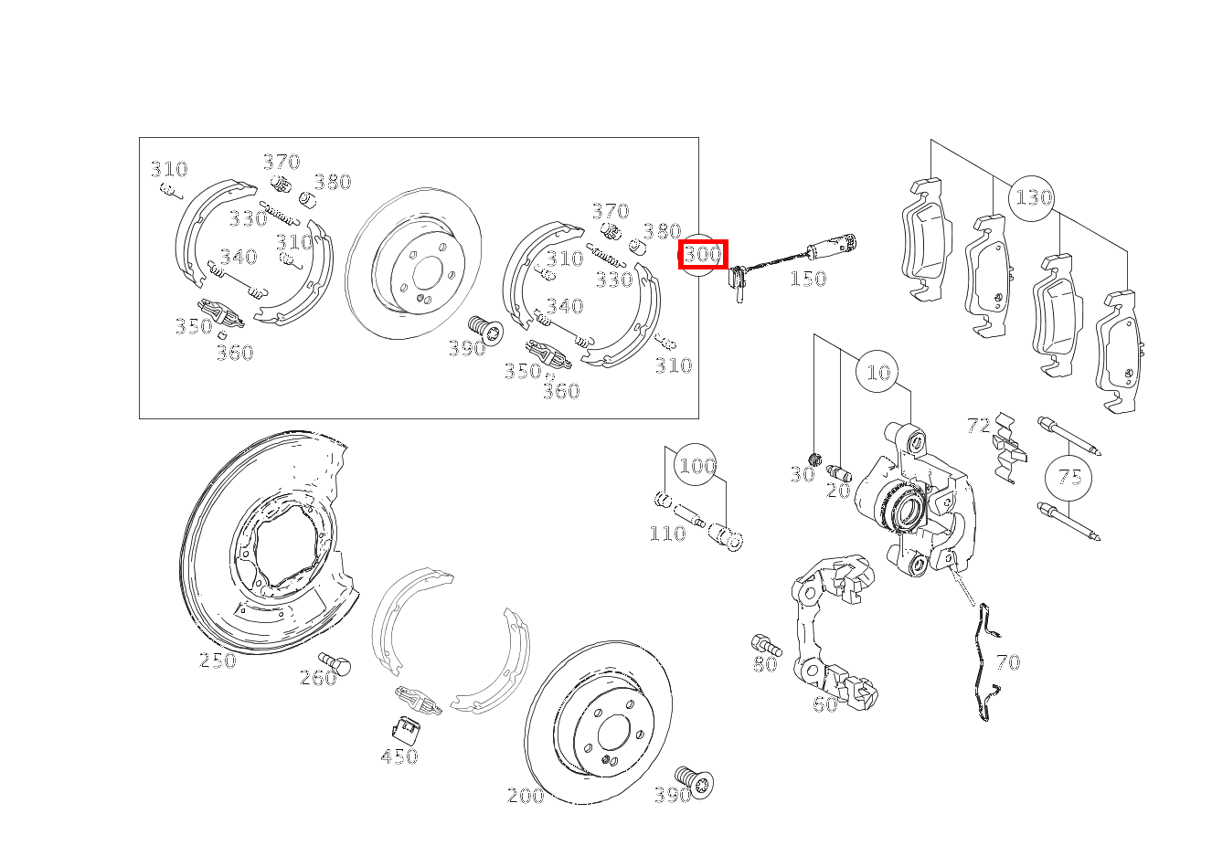 TEILESATZ BREMSBACKE TEILESATZ , , und weitere kaufen