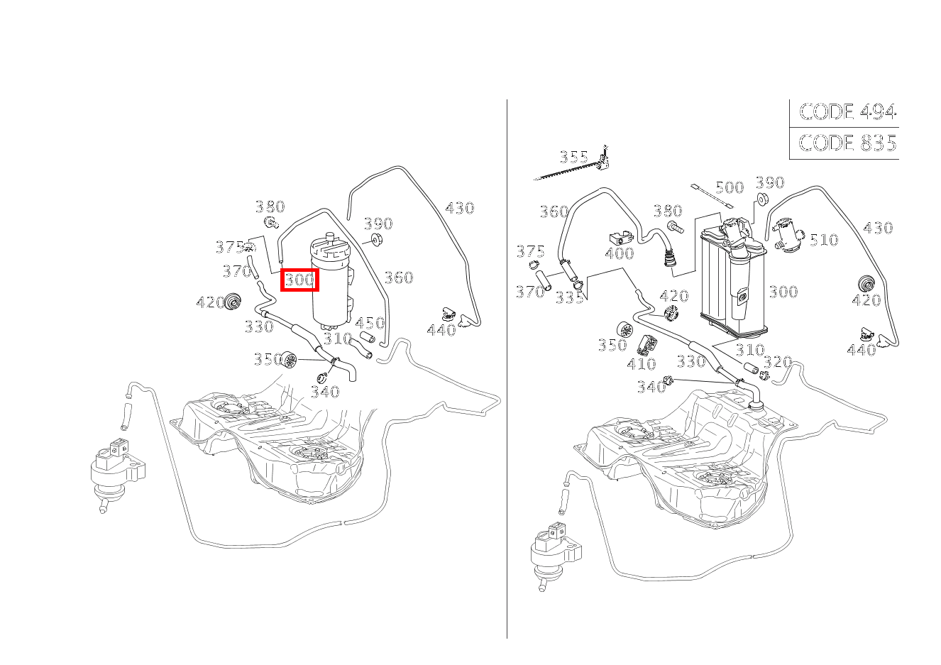 Aktivkohlefilter IN RADLAUF RECHTS HINTEN für S-Klasse 221 kaufen