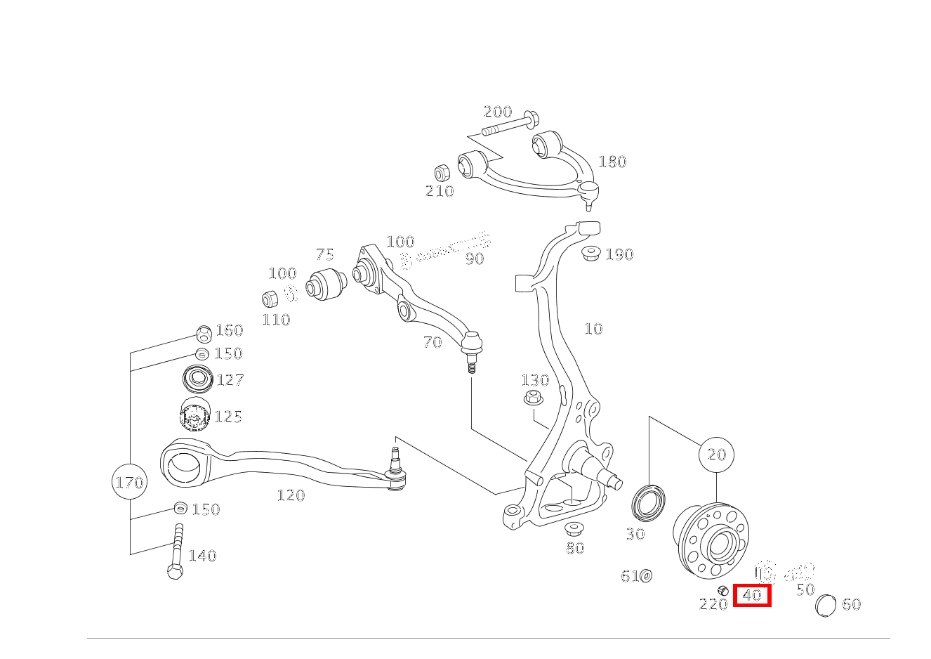 KLEMMMUTTER VORDERRADNABE AN ACHSSCHENKEL , , und weitere kaufen