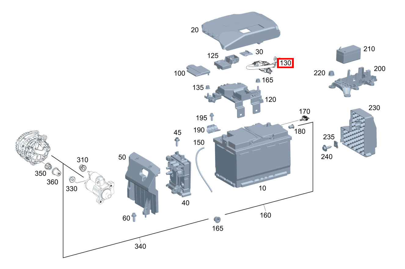 Batteriesensor Masse Starterbatterie , , und weitere kaufen