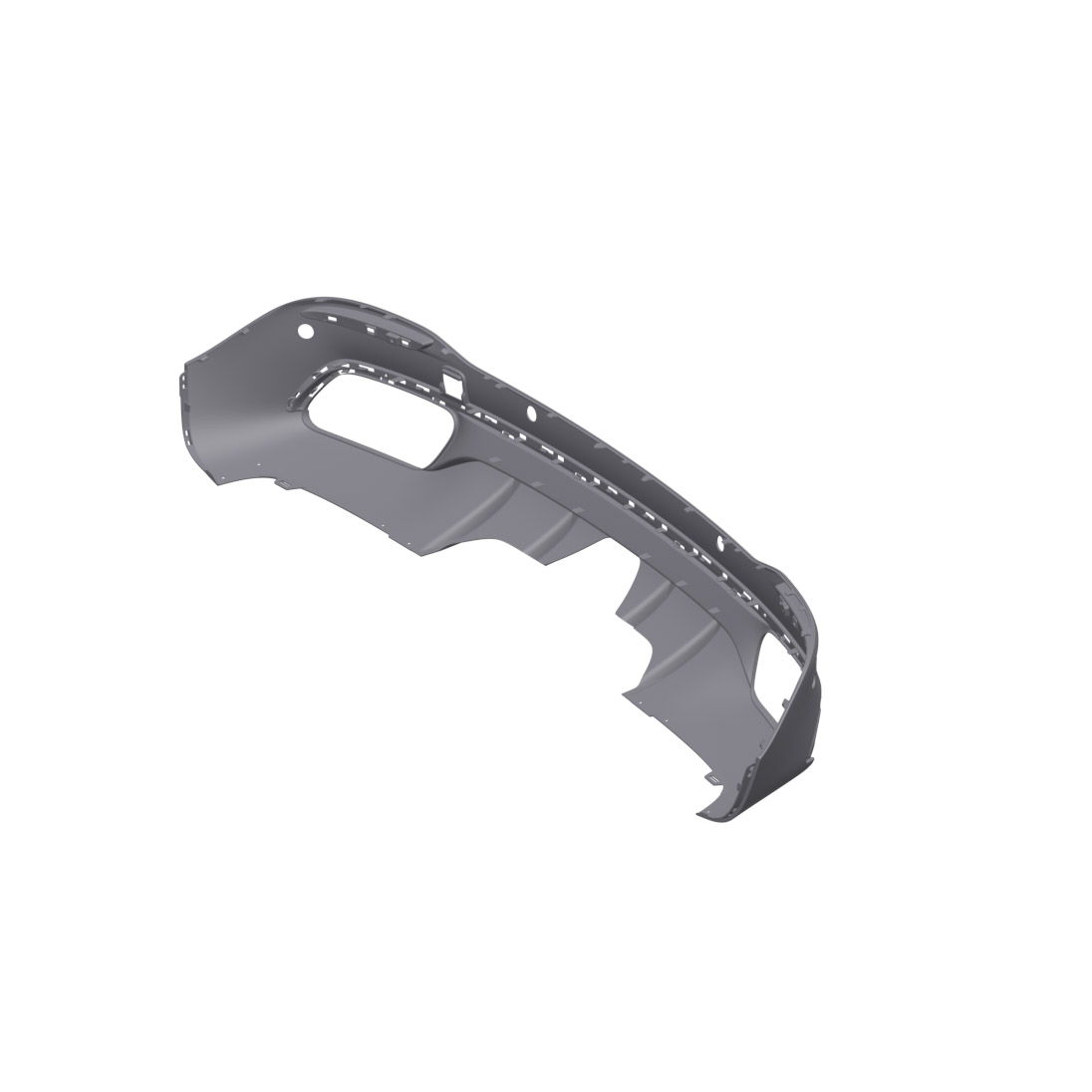 Verkleidung Stossfänger Verkleidung unten Stoßfänger hinten für GLE ...