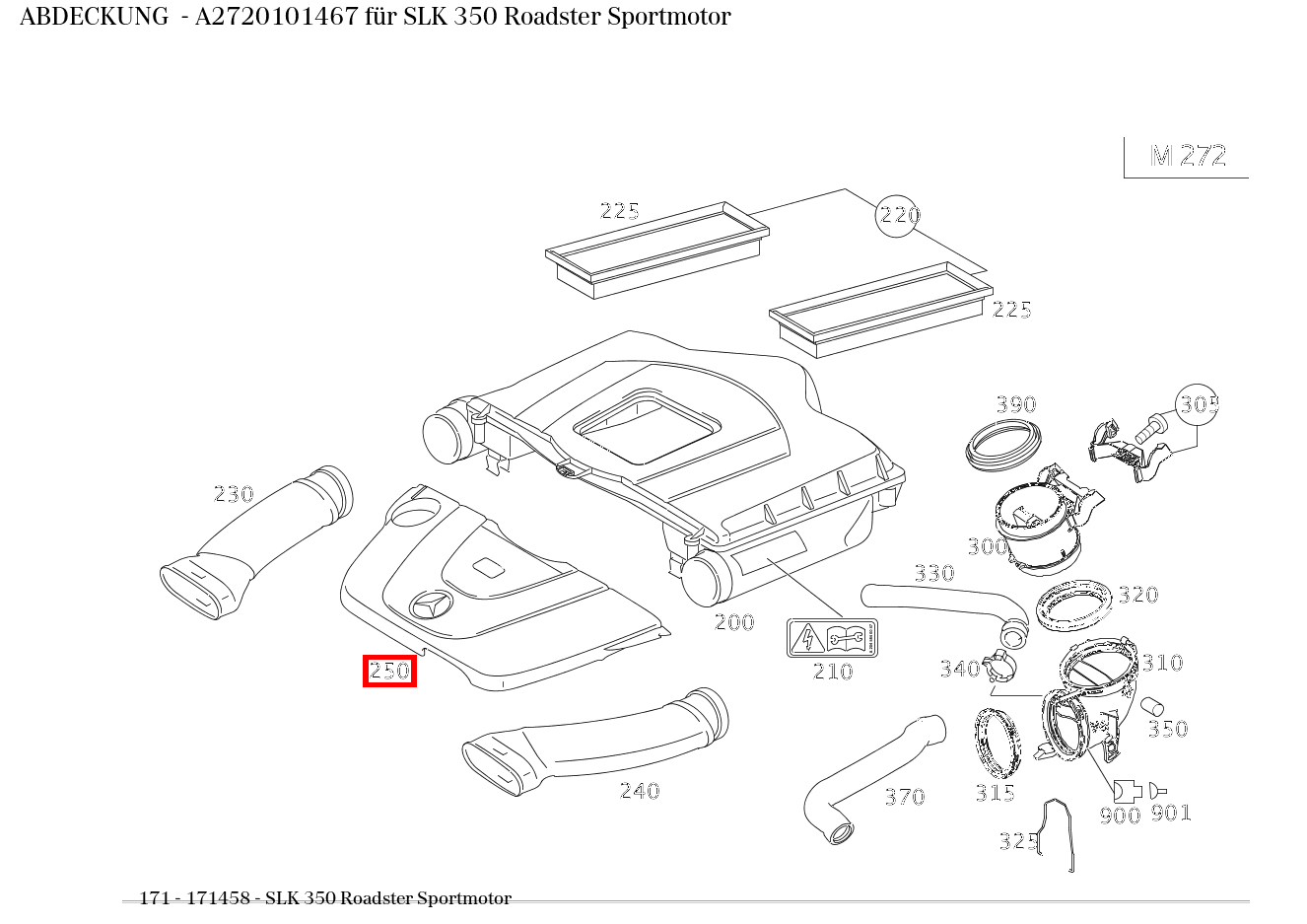 The Red Engine Appearance Cover | Mercedes SLK World