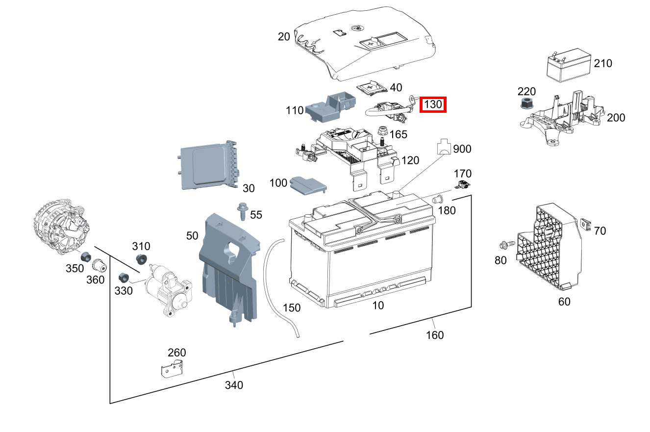 Batteriesensor Masse Starterbatterie , , und weitere kaufen