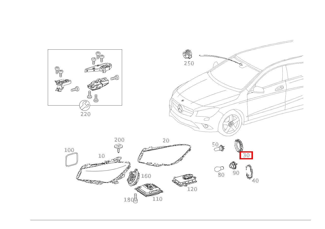 Schutzhaube FUER FERNLICHT ,TAGFAHRLICHT UND BEGRENZUNGSLICHT , , und ...