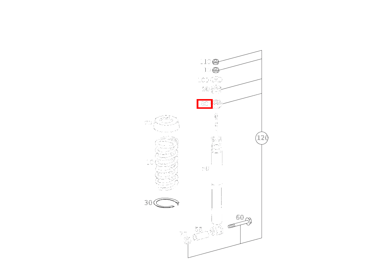 Elastomerpuffer STOSSDAEMPFER AN TRAEGER , , und weitere kaufen