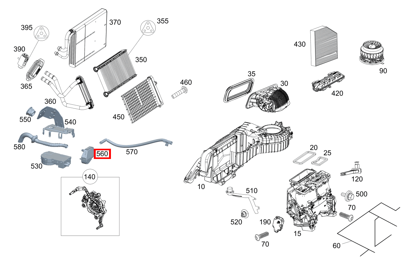 WASSERABSCHEIDER für E 238, AMG GT 290-Klasse kaufen