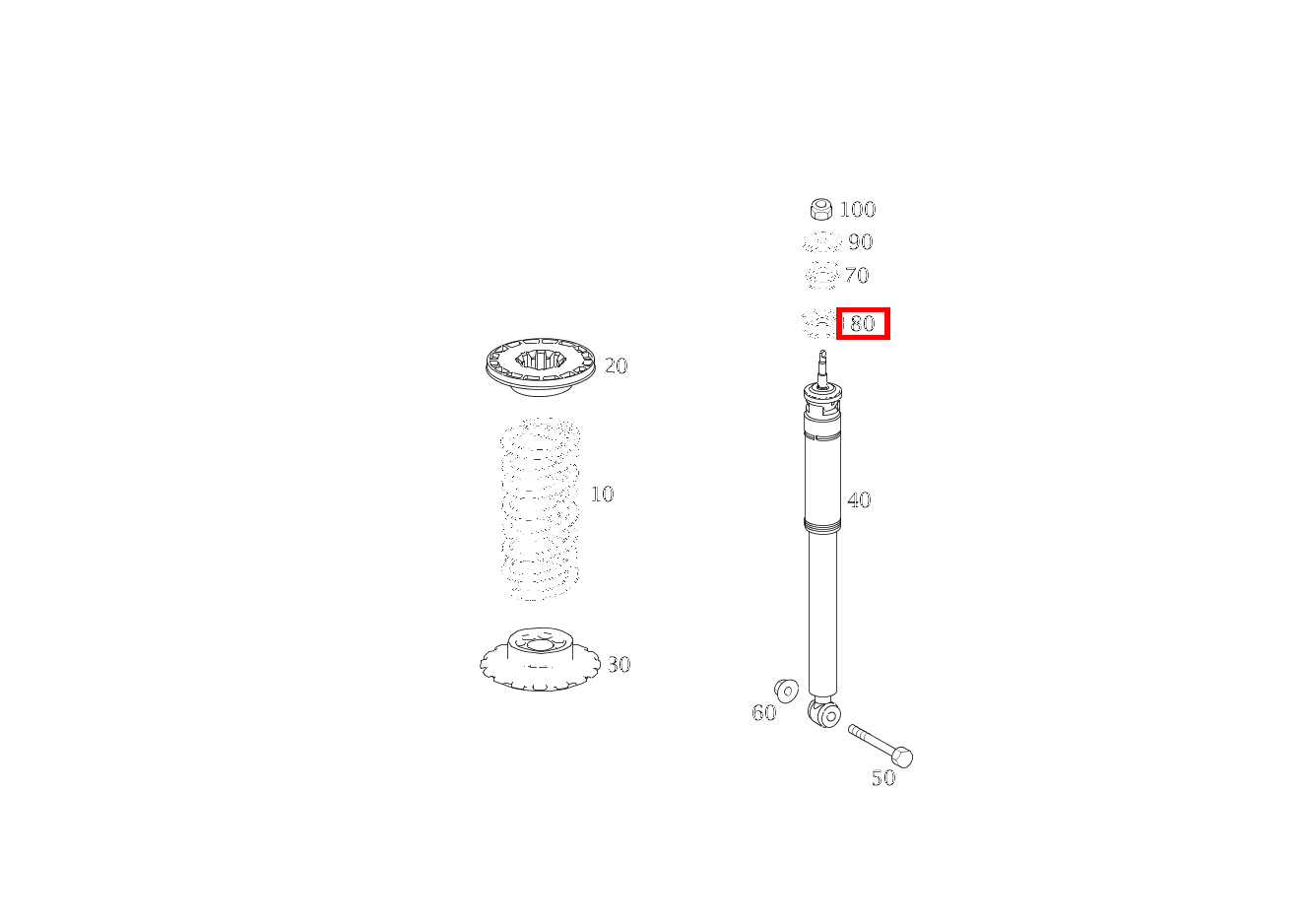 Elastomerpuffer STOSSDAEMPFER AN TRAEGER , , und weitere kaufen
