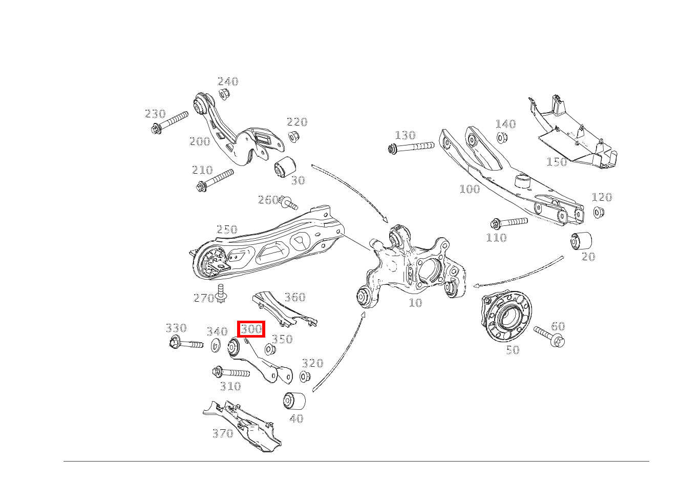 Spurstange Rechts CLA 117, GLA 156, E 212 und weitere kaufen