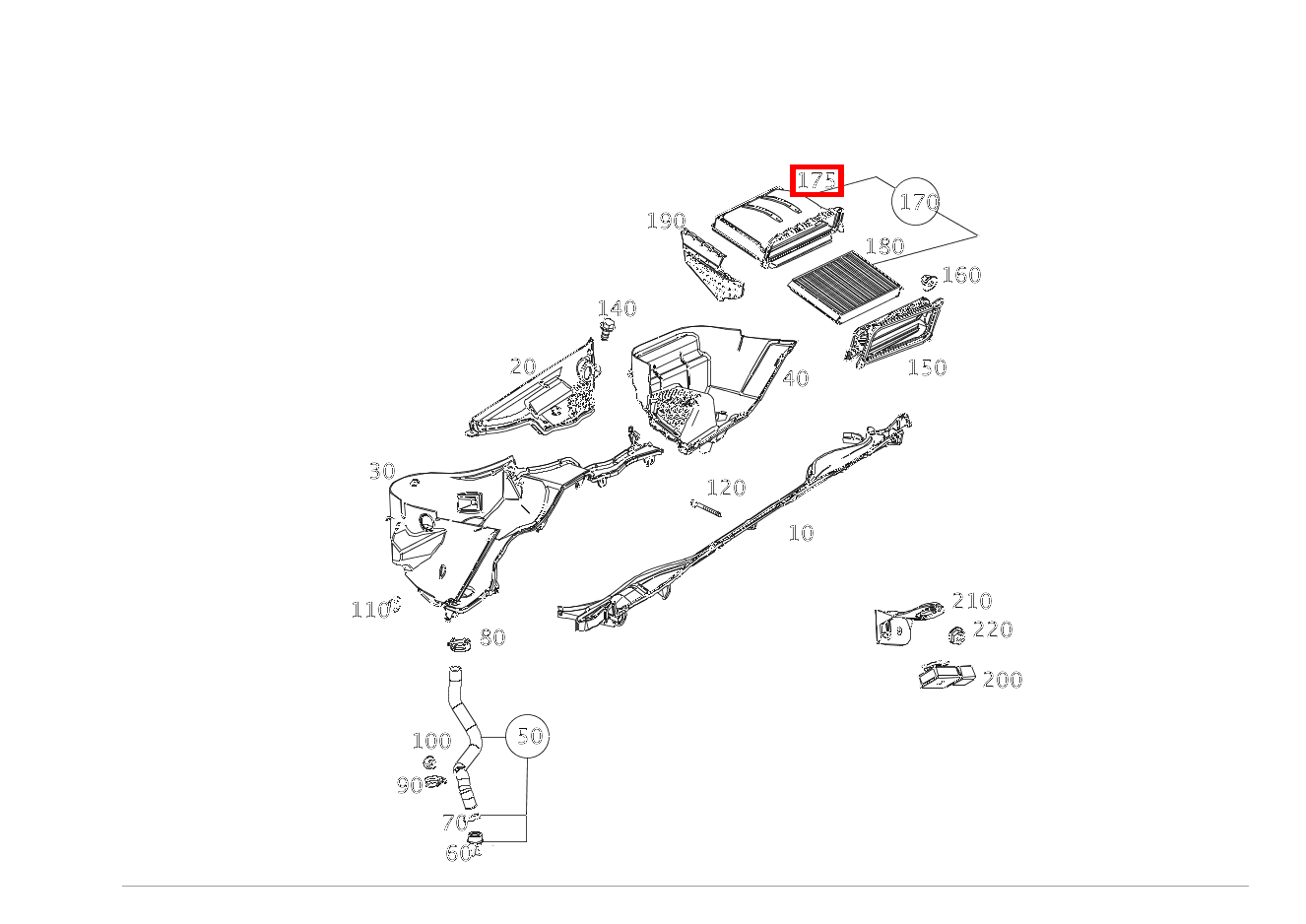 LUFTANSAUGHUTZE E 213, GLC 253, EQC 293 und weitere kaufen