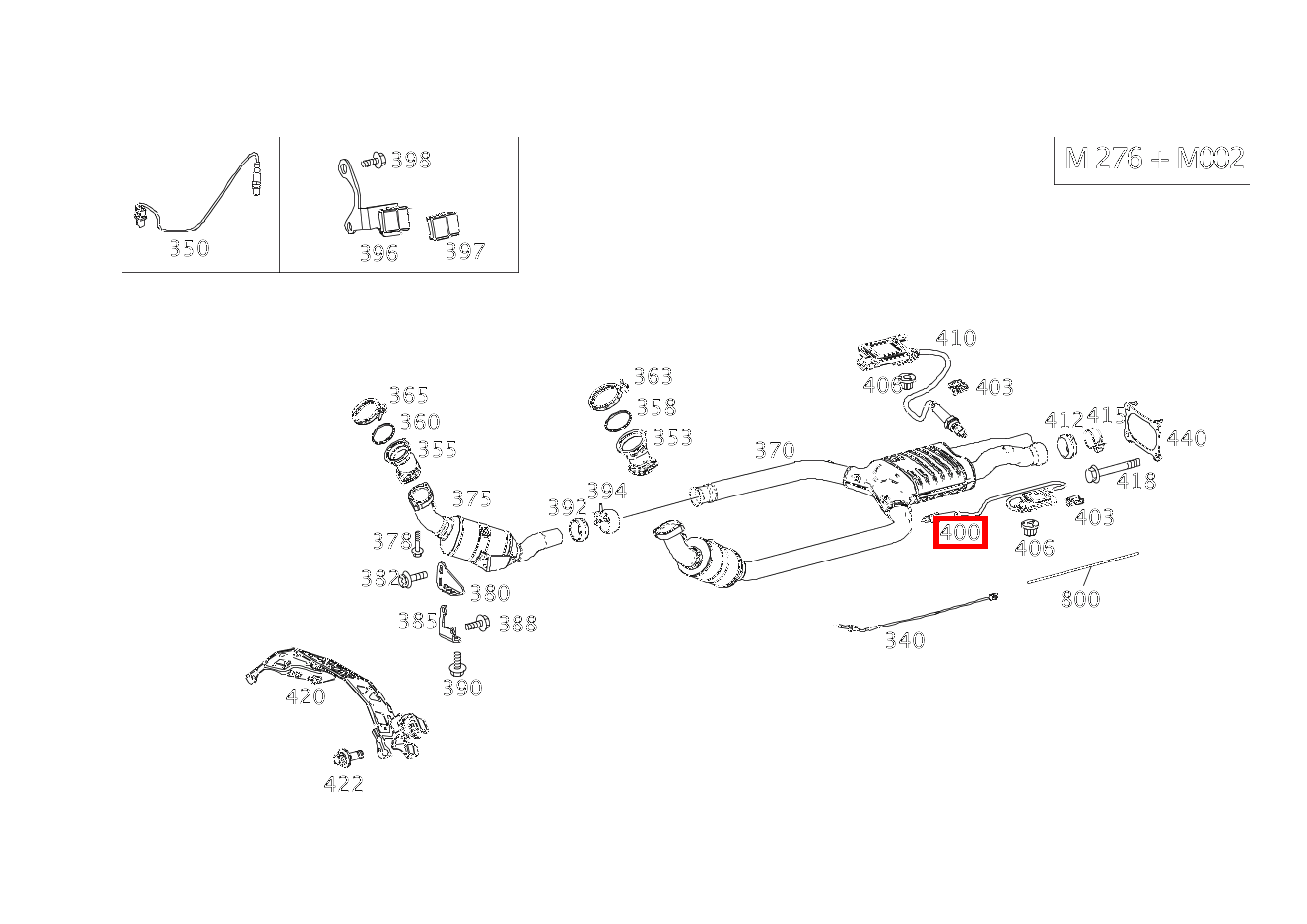 Nox-Sensor NOX-SENSOR VOR KATALYSATOR für E-Klasse 212 kaufen