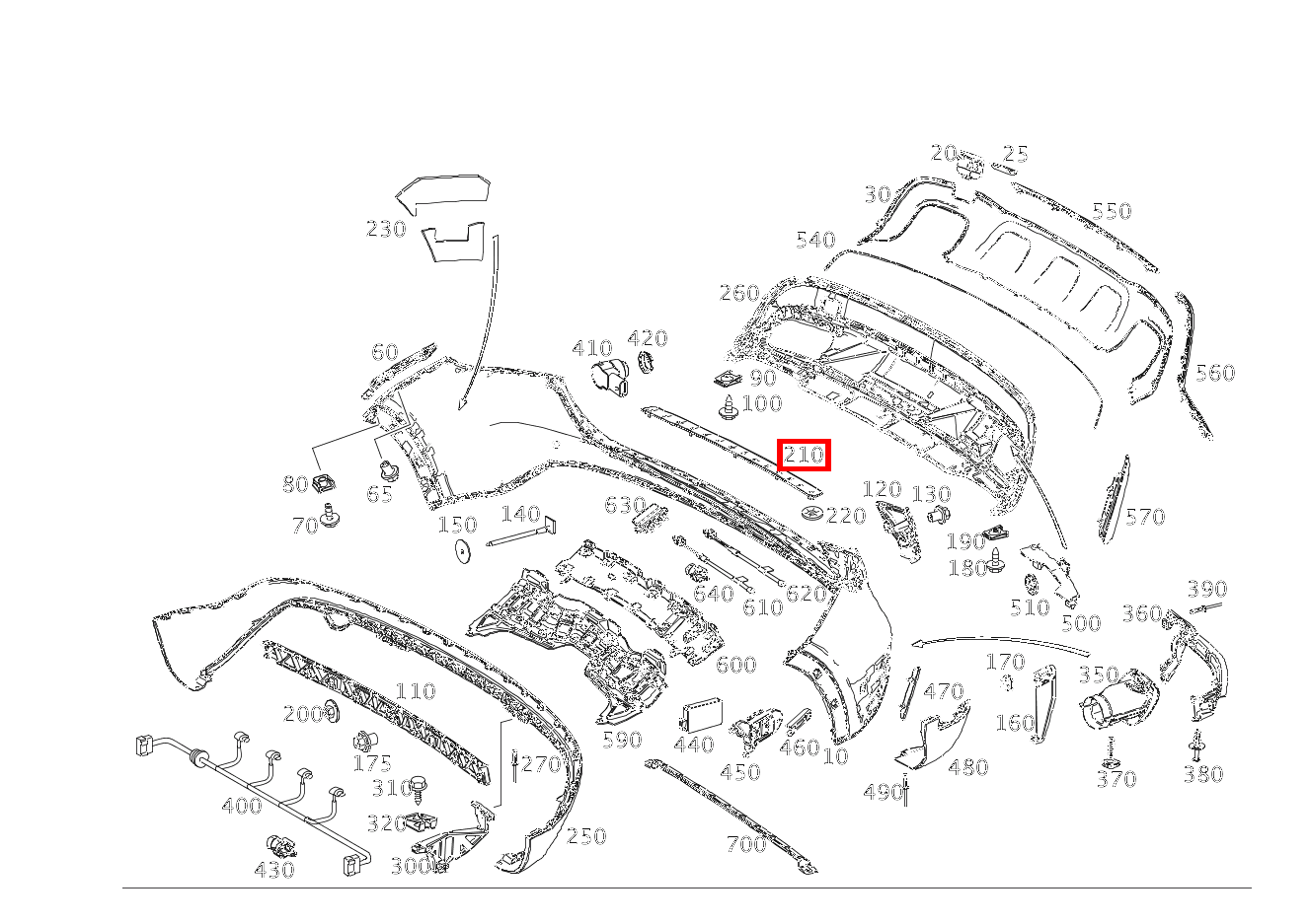Trittplatte Kantenschutz für GLA 156, B 246, C 205-Klasse kaufen