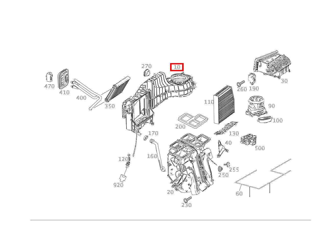 Gehäuse Klimakasten KLIMAKASTEN MIT VERDAMPFER , , und weitere kaufen