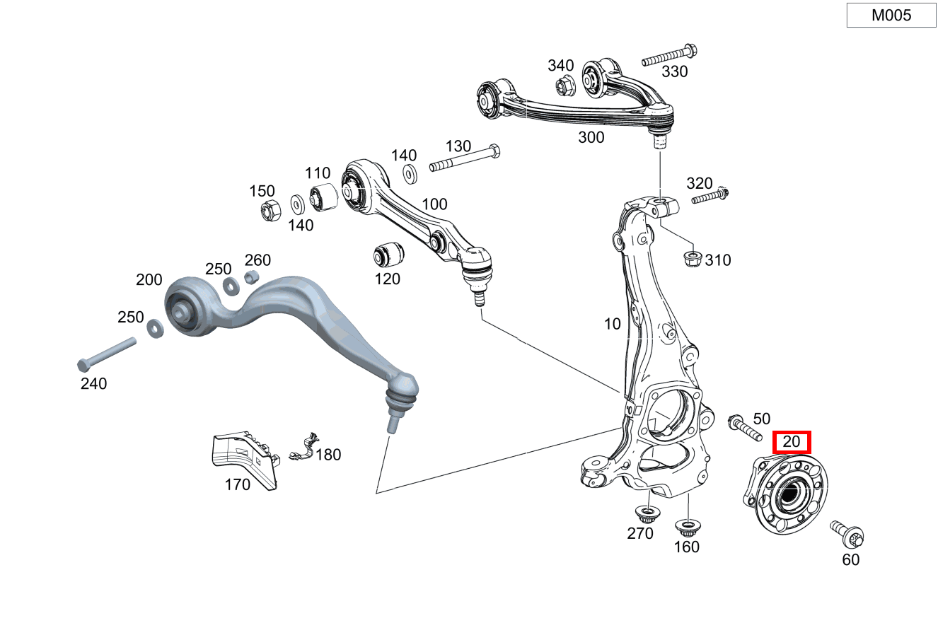 Radlager Rechts mit Radflansch , , und weitere kaufen