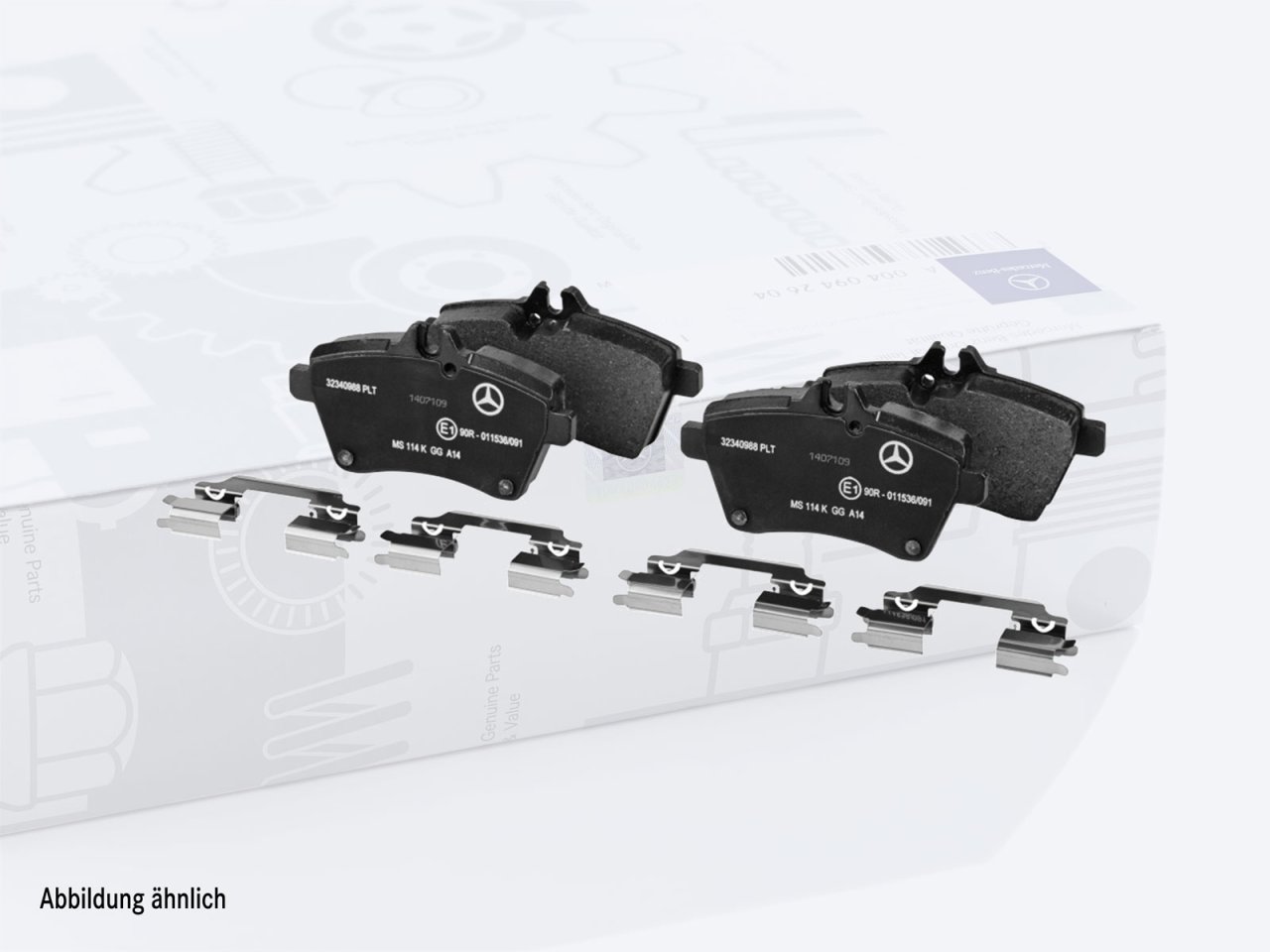 Scheibenbremsbelag Teilesatz für M 166, GLE 292, EQC 293-Klasse kaufen